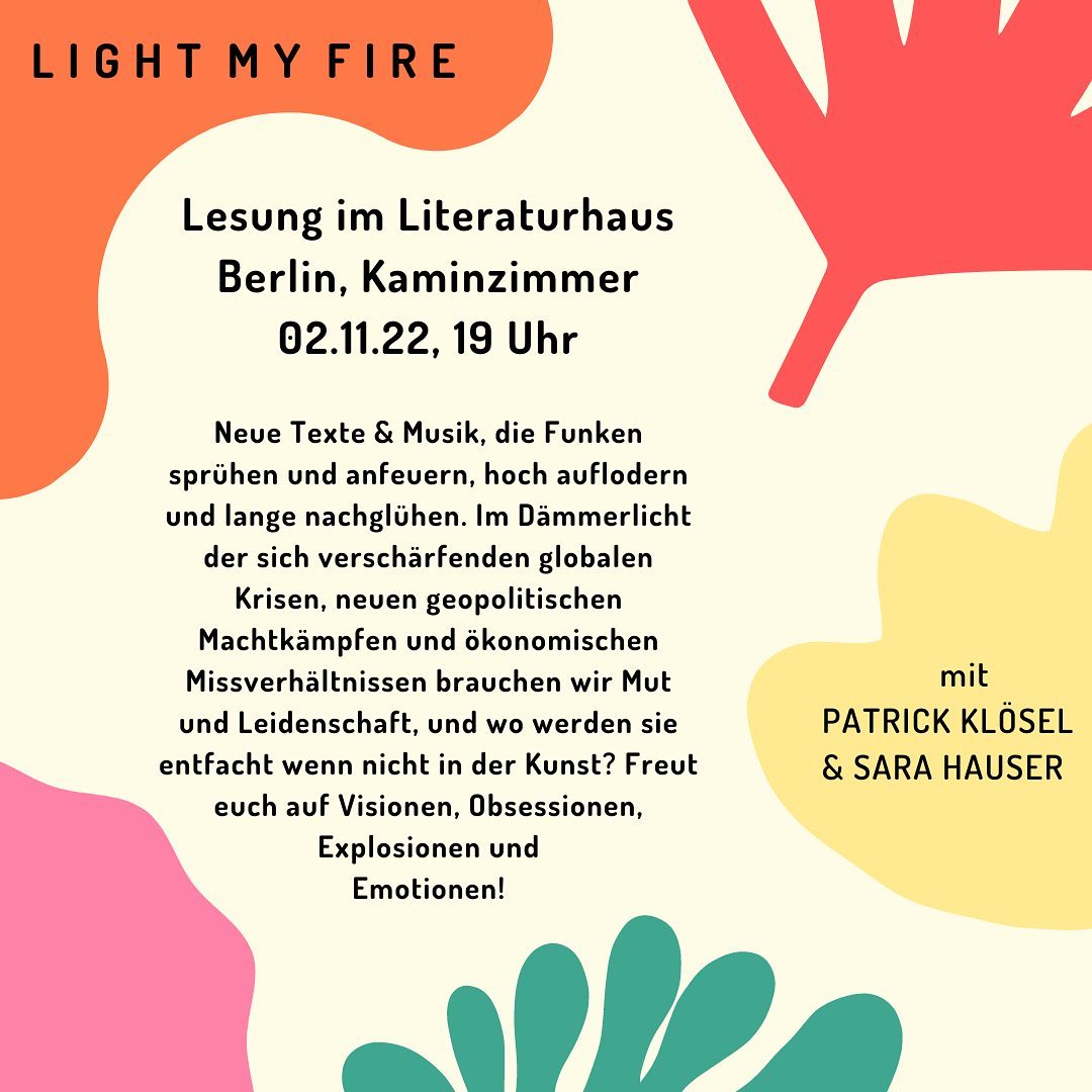 Termine - Sara Hauser